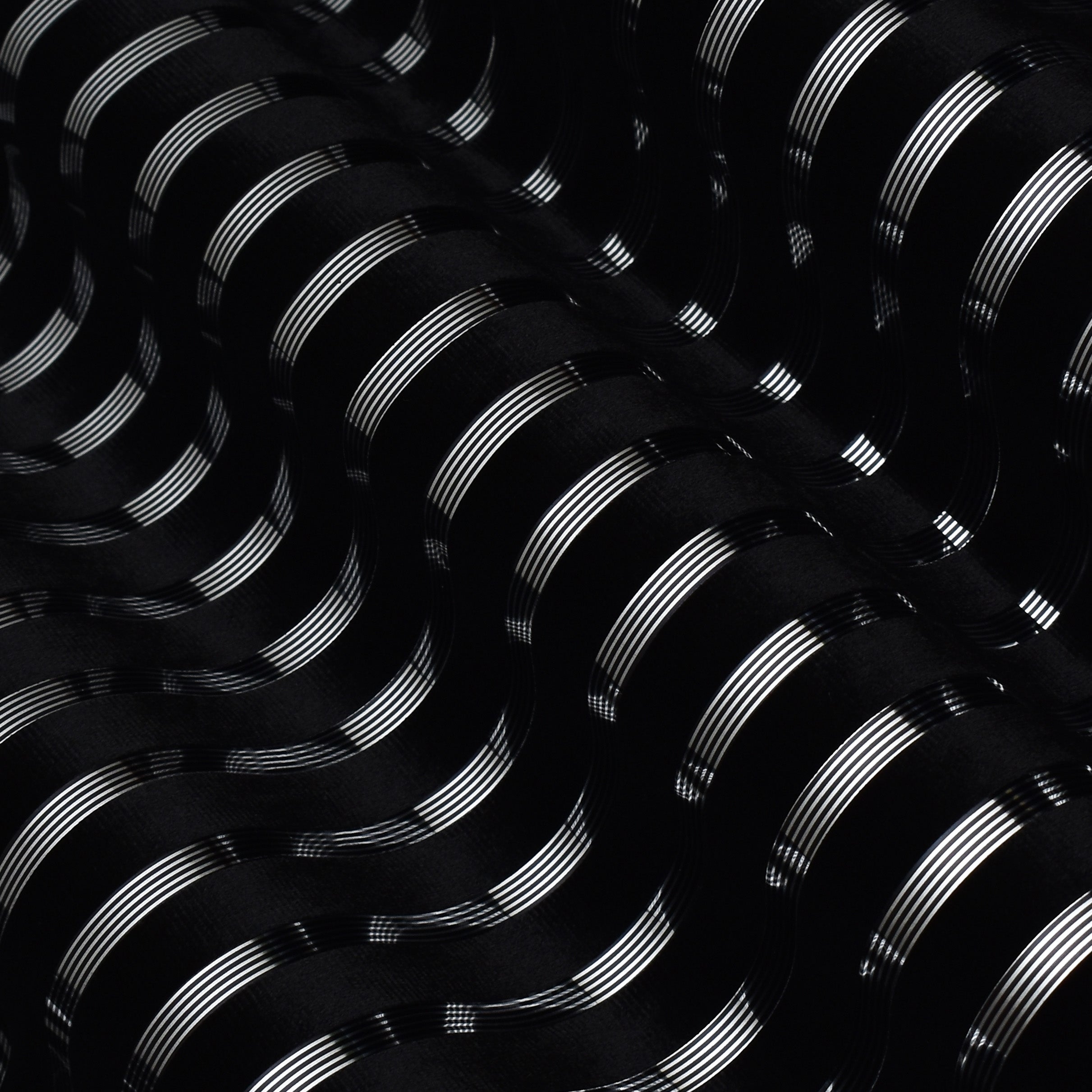 Black Color Velvet Stripe Fabric – KC Creations