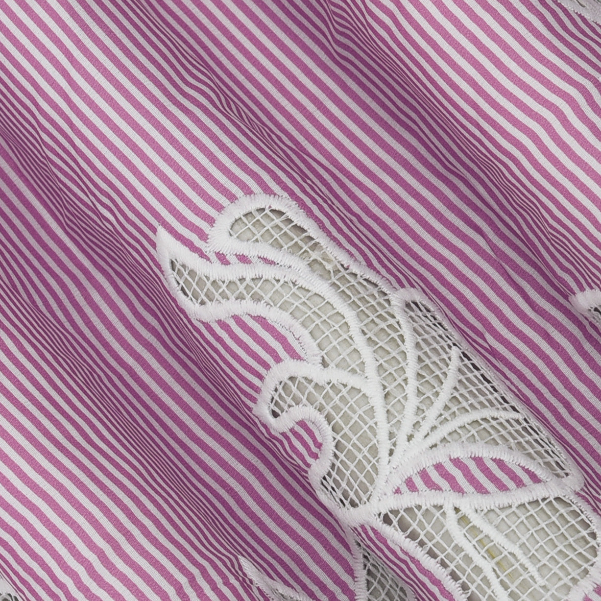 Crepe Stripe Border Embroidery Fabric – KC Creations