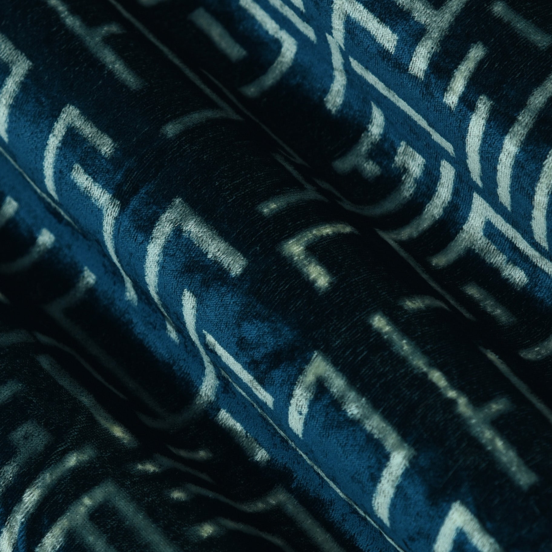 Pure Silk Velvet Print Fabric – KC Creations